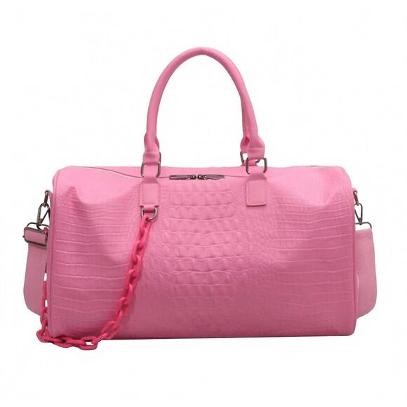 BAGS-2-SLAY | Bags | New Bags2slay Womens Jet Set Weekender Bag In Pink ...